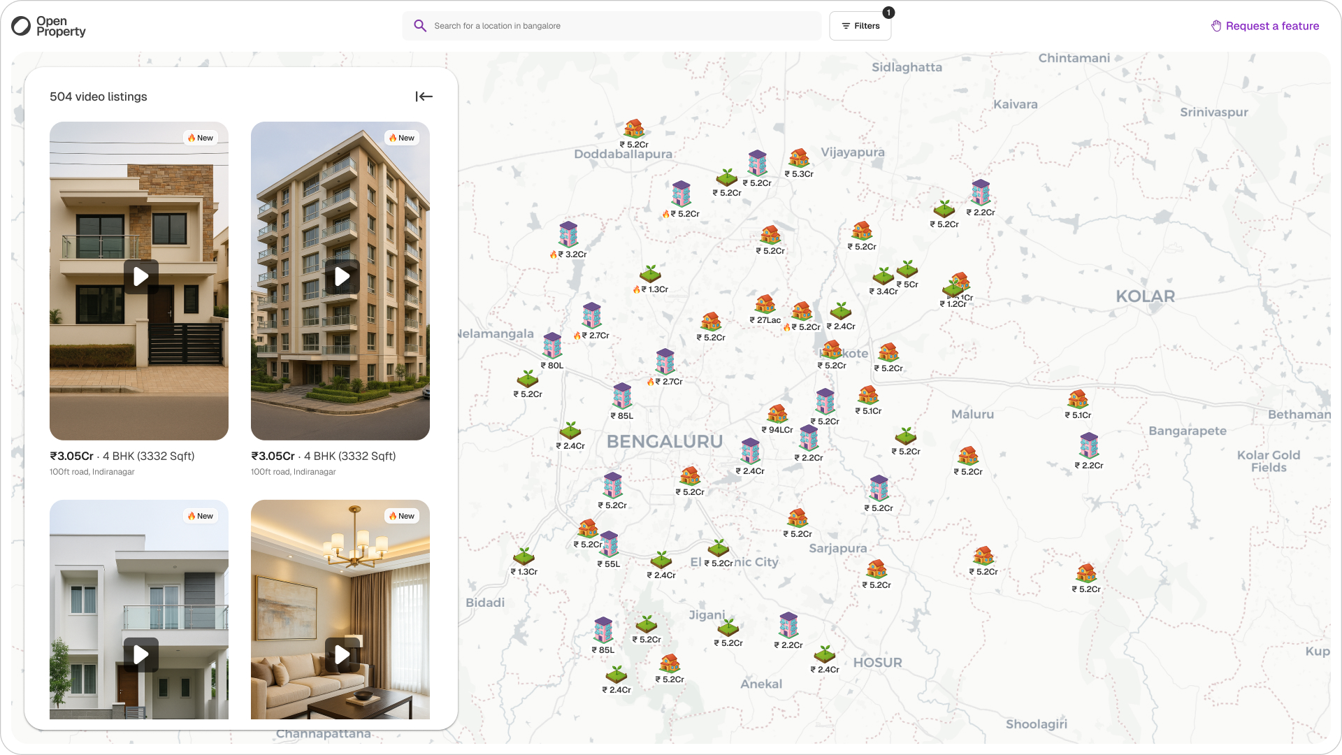 Open Property - Discover Curated real estate properties walkthroughs